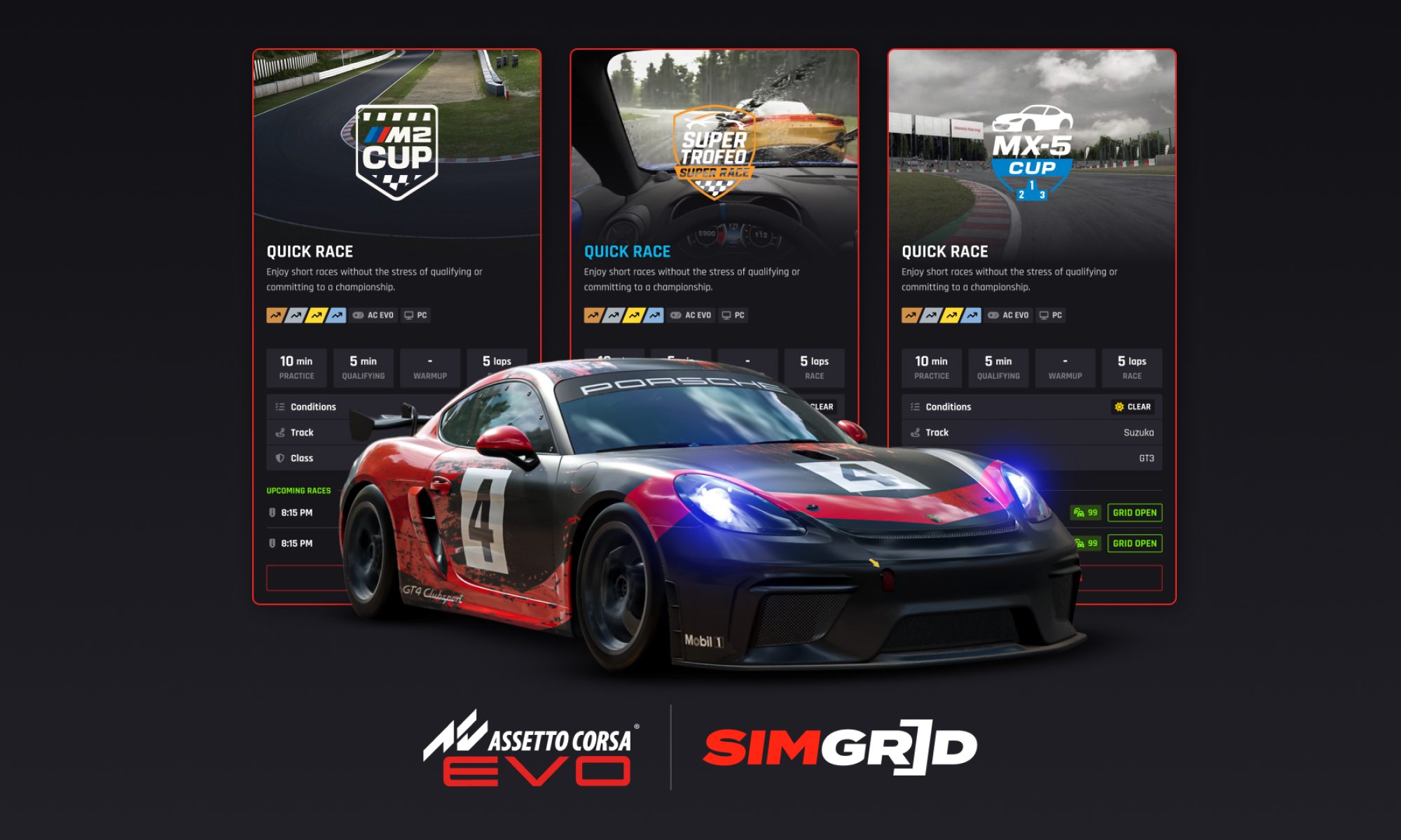 AC Evo Online Racing Starter Guide - SimGrid